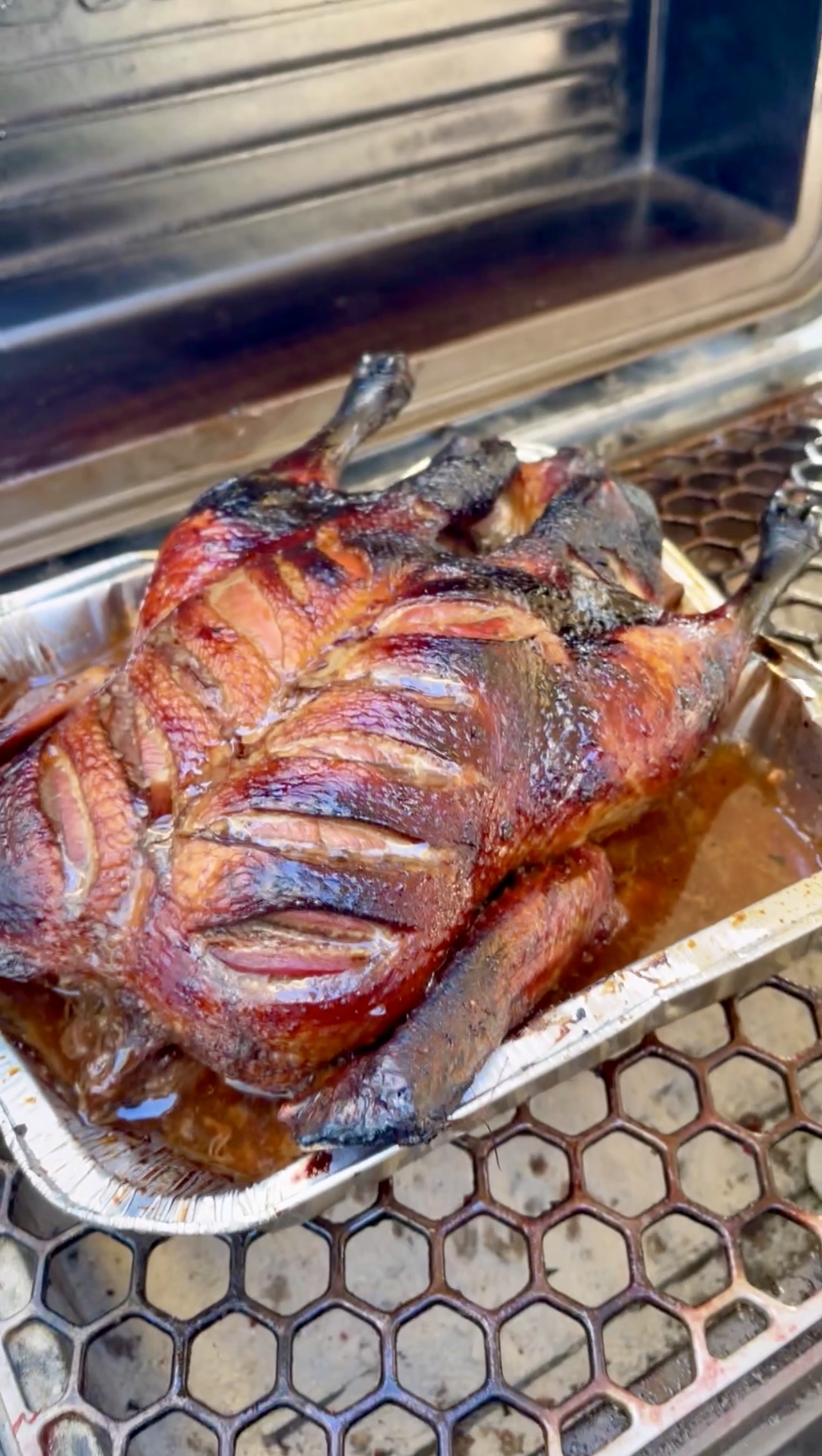 Smoked Honey Duck - How low can you slow?